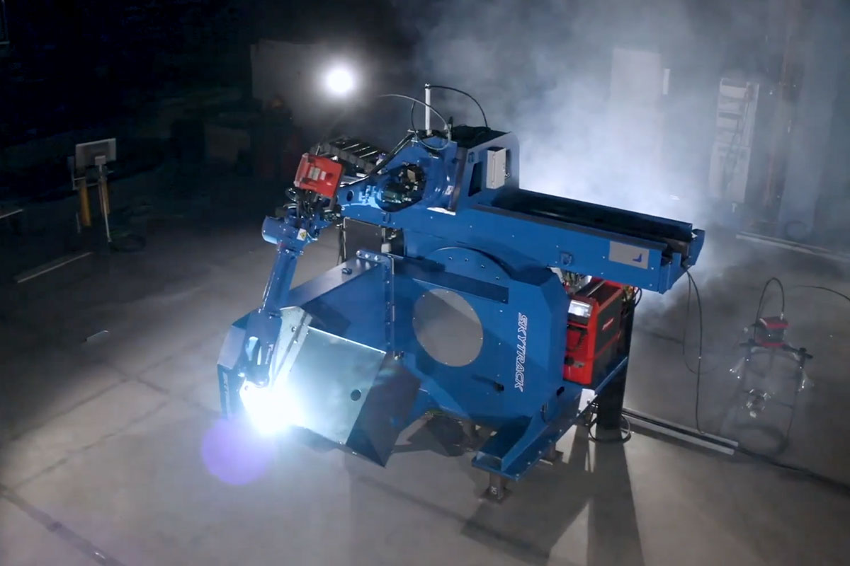 Pema Skytrack Robot Kaynak İstasyonu - Erfab Makine